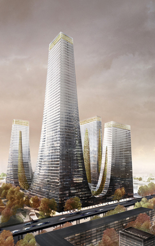 Cradle Towers of Zhengzhou 1 - The Skyscraper Center