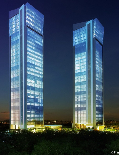 Duo Corporate Towers Complex - The Skyscraper Center