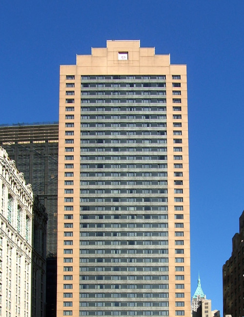 New York Marriott Downtown - The Skyscraper Center
