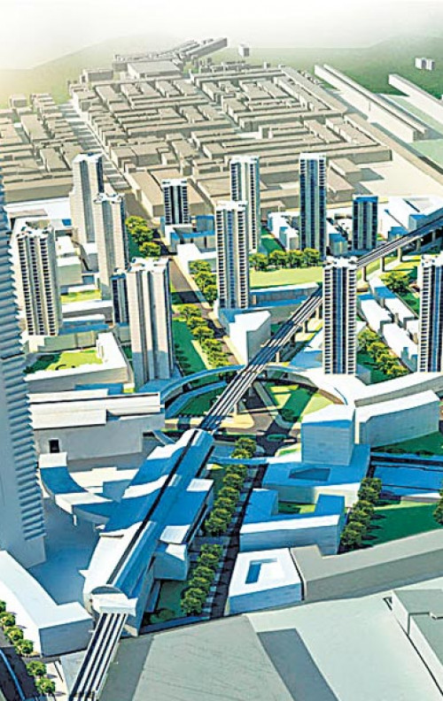 East Delhi Hub Iconic Tower - The Skyscraper Center