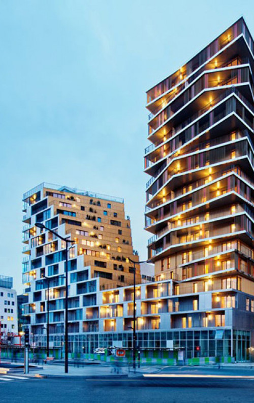 Bâtiment Home, ZAC Masséna - The Skyscraper Center