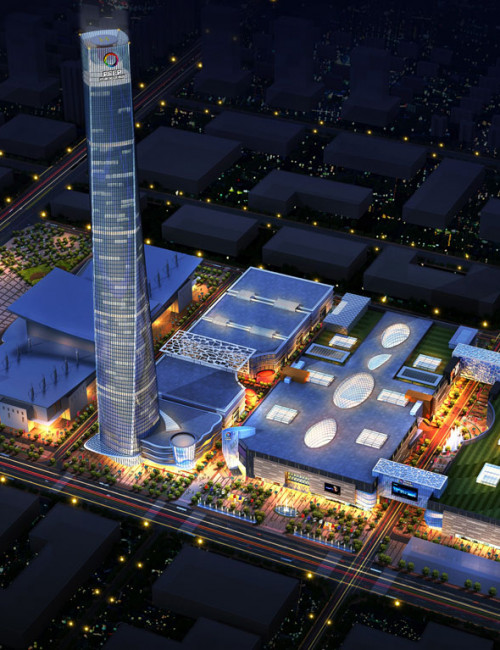 Houjie International Home Furniture Center Building - The Skyscraper Center
