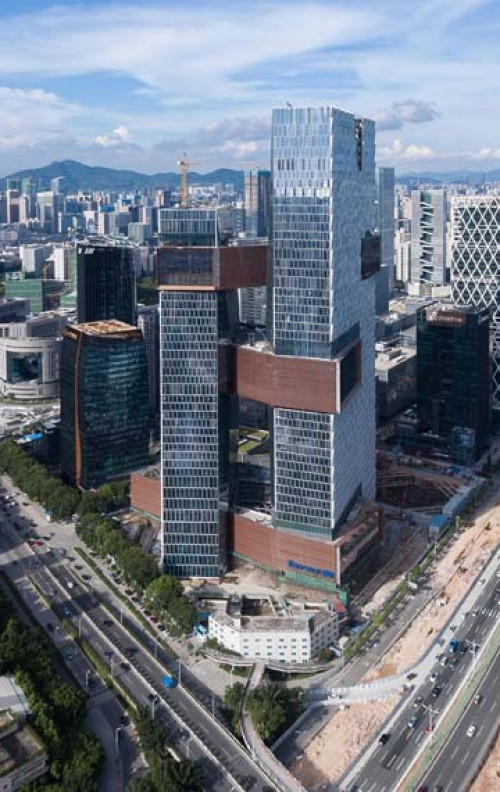 Tencent Seafront Towers Complex - The Skyscraper Center