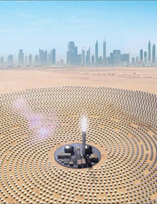 Mohammed bin Rashid Al Maktoum Solar Park Tower - The Skyscraper Center
