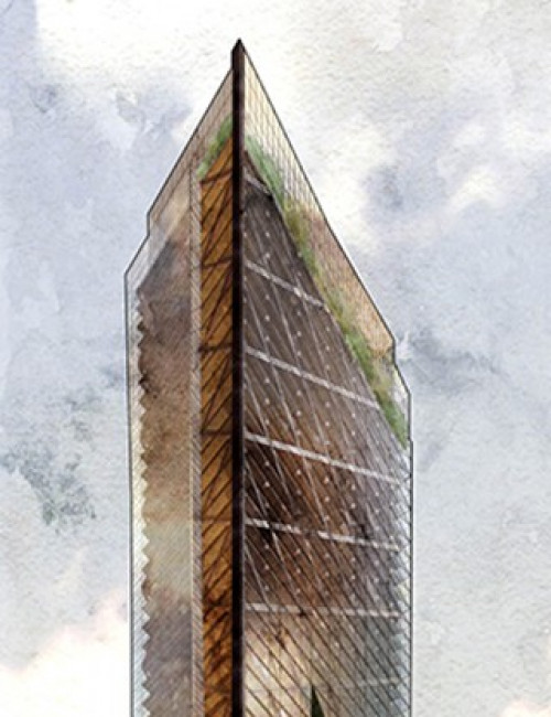 Timber Towers 1 - The Skyscraper Center