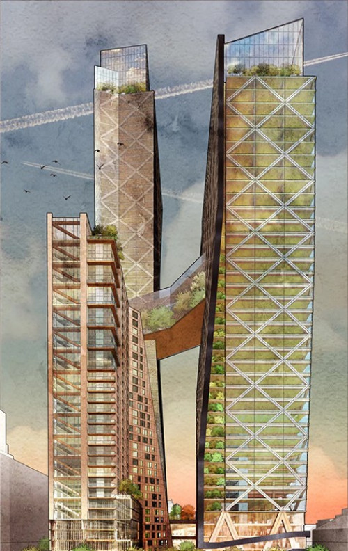 Timber Towers 2 - The Skyscraper Center