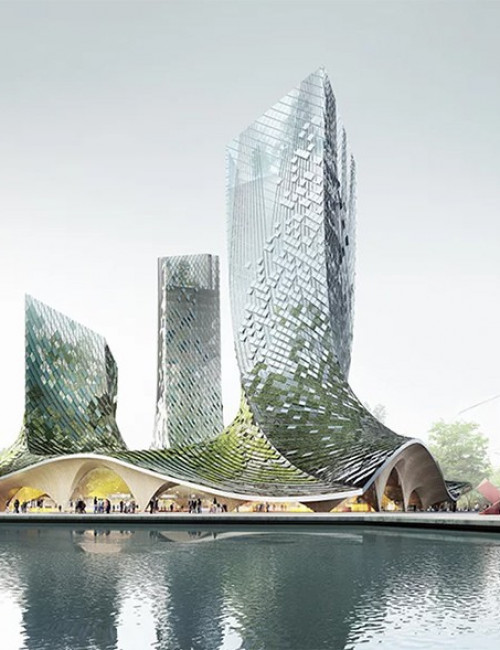 French Dream Towers Art Center - The Skyscraper Center