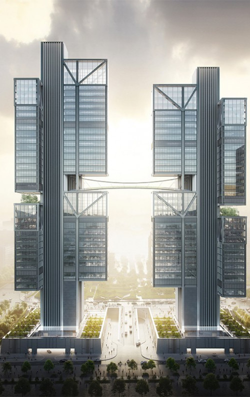 DJI Headquarters Tower 1 - The Skyscraper Center