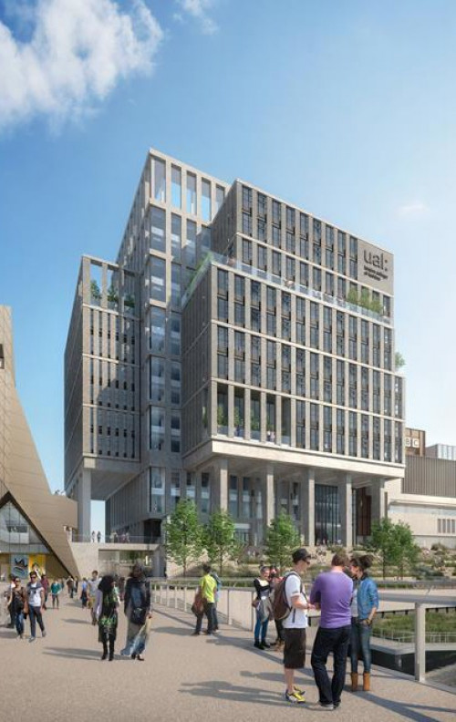 East Bank UAL London College of Fashion - The Skyscraper Center