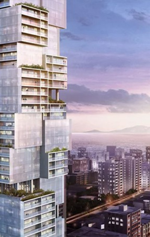 Barclay Village Tower 1 - The Skyscraper Center