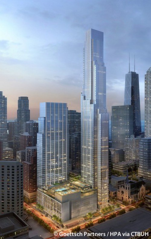 One Chicago Square East Tower - The Skyscraper Center