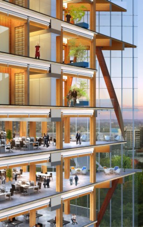 Seattle Mass Timber Tower - The Skyscraper Center