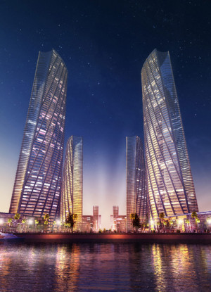 Lusail Plaza Tower 4 - The Skyscraper Center
