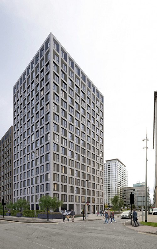 MediaCityUK Plot D3 Block A - The Skyscraper Center