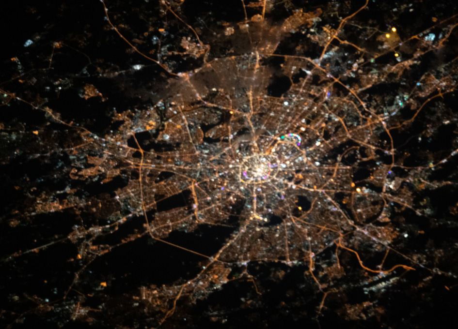 Moscow As Seen From Space - SpaceRef