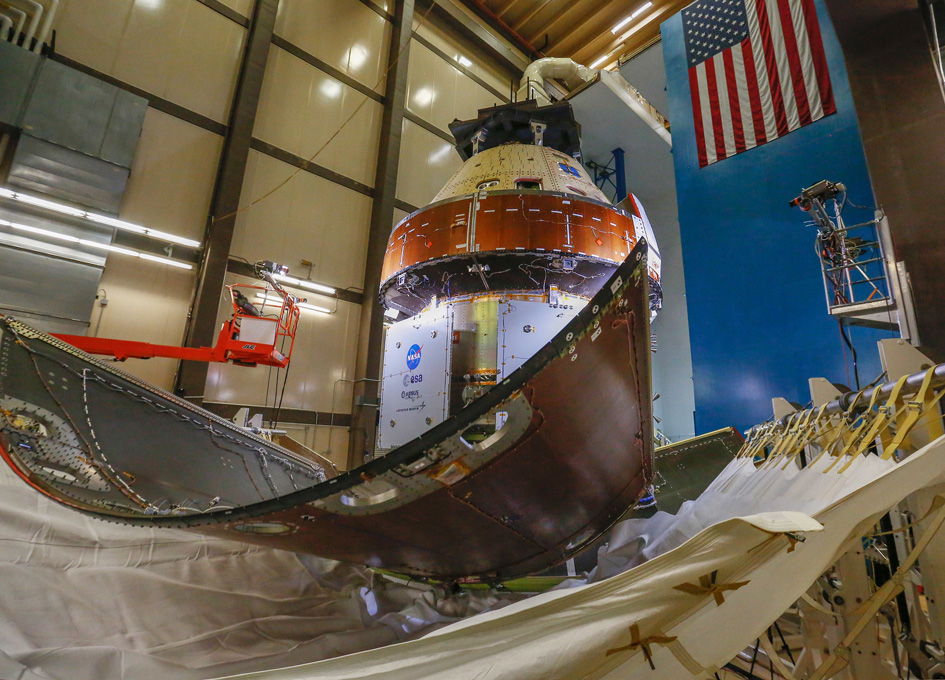 Orion Fairing Separation Test Conducted - SpaceRef