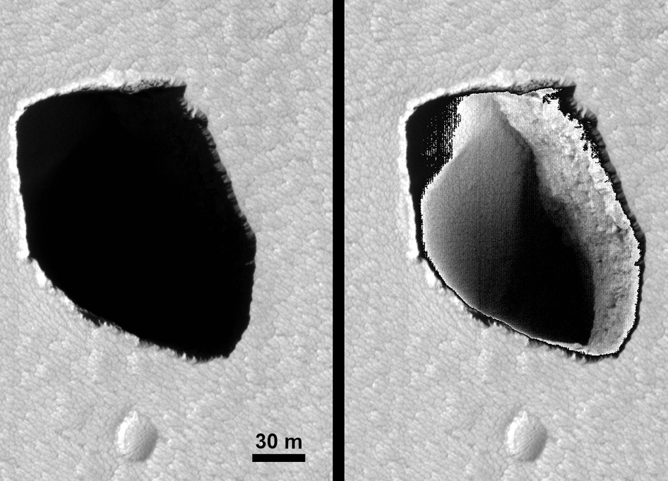 The nasa tries to break through the mystery of this discovery pit on ...