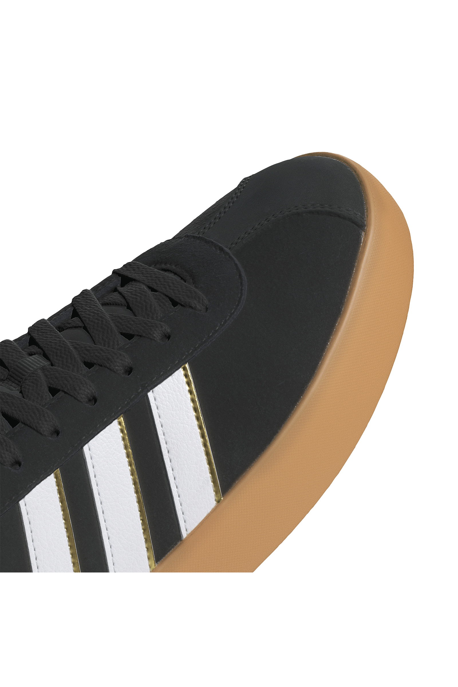 Adidas VL Court 3.0 Shoes Black Gum Men - ADIDAS CORE - Sports Store