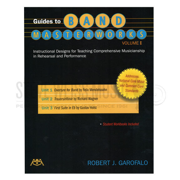 Robert Garofalo - Guides to Band Masterworks vol. 1 | Steve Weiss Music
