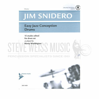 Snidero-Easy Jazz Conceptions (Online Audio Access) | Steve Weiss Music
