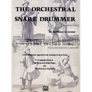 Cirone-Orchestral Snare Drummer | Steve Weiss Music