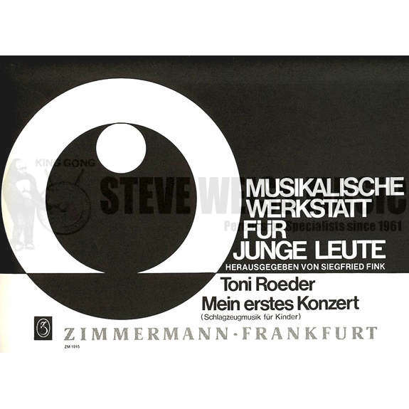 Mein Erstes Konzert by Toni Roeder | Steve Weiss Music