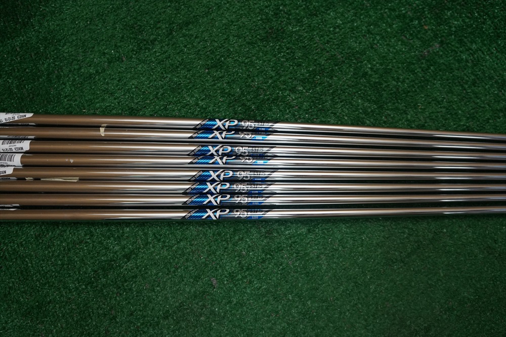 TRUE TEMPER XP 95 ST15 R300 REGULAR STEEL IRON SHAFTS PULLS 6-PW GW SW LW .370 | eBay
