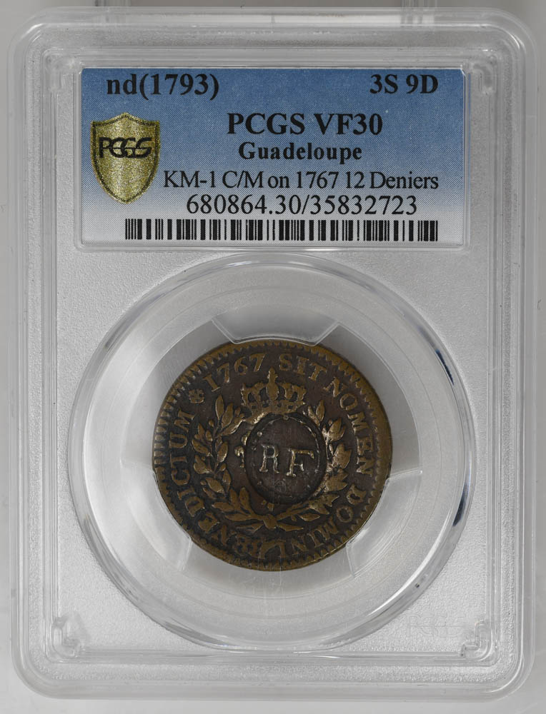 French Colonies (1670-1767) - Coins for sale on Collectors Corner