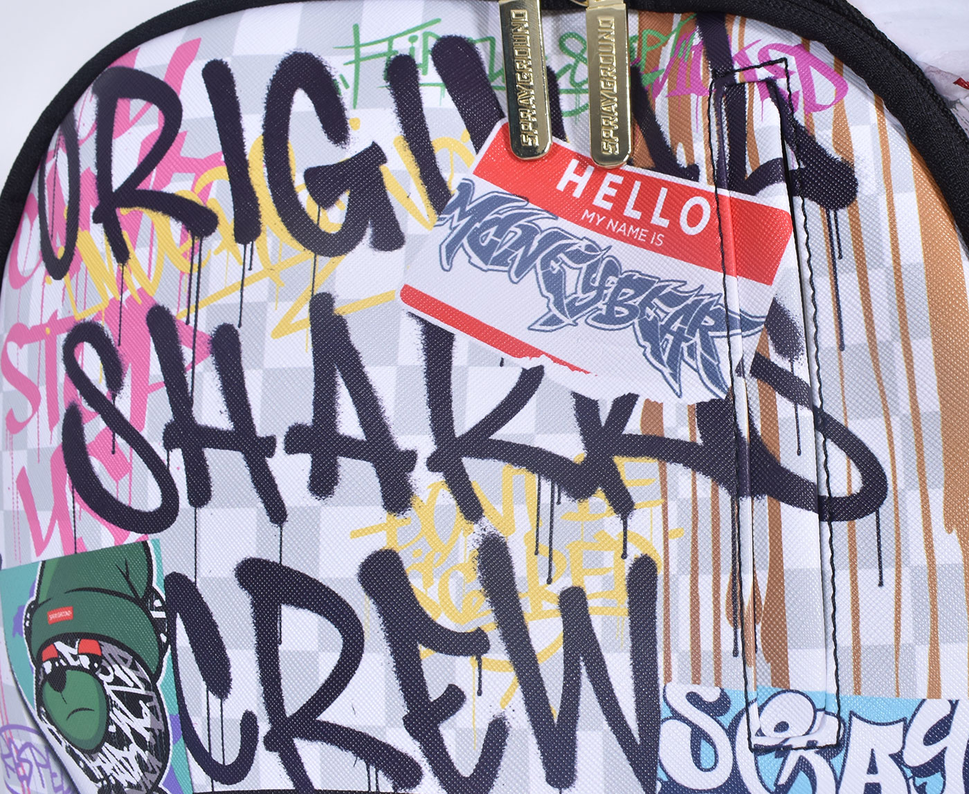 Sprayground Sharks In Paris Graffiti Multicolor Backpack - SPRAYGROUND ...