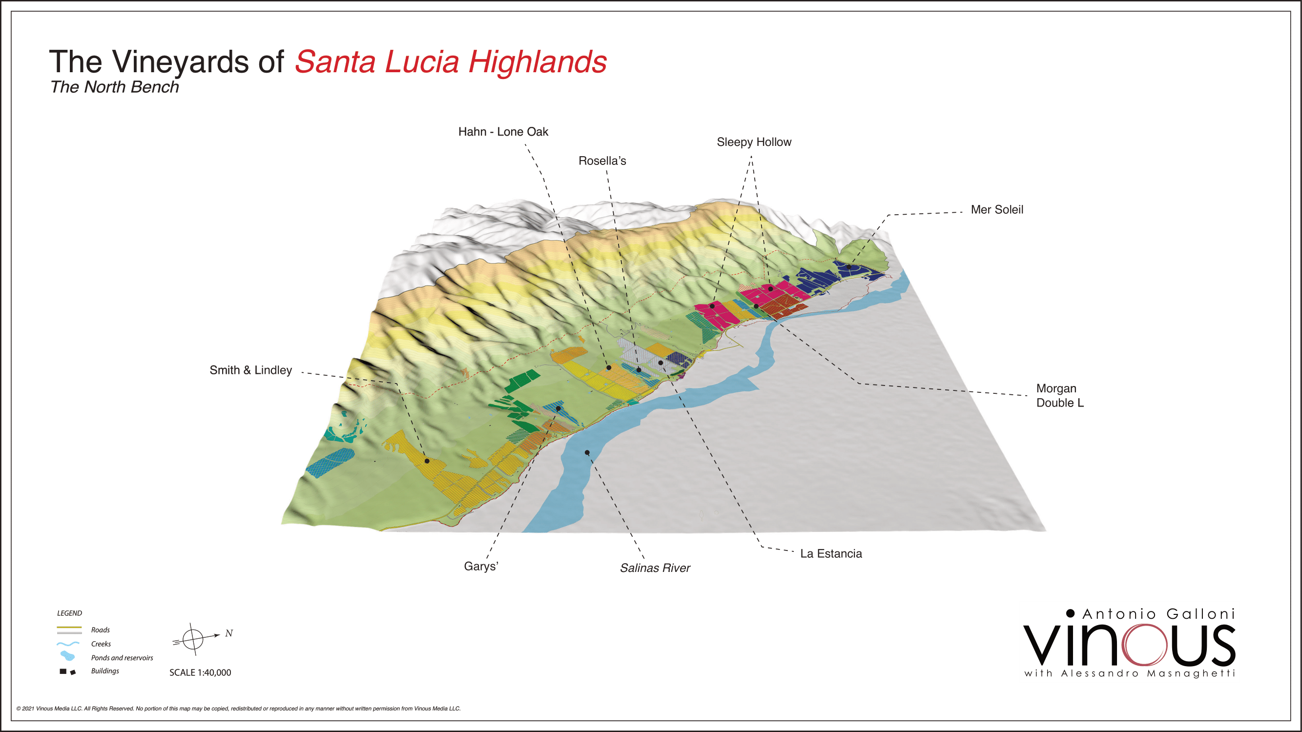 Vinous Santa Lucia Highlands Map: Behind the Scenes (Jan 2021) | Vinous ...