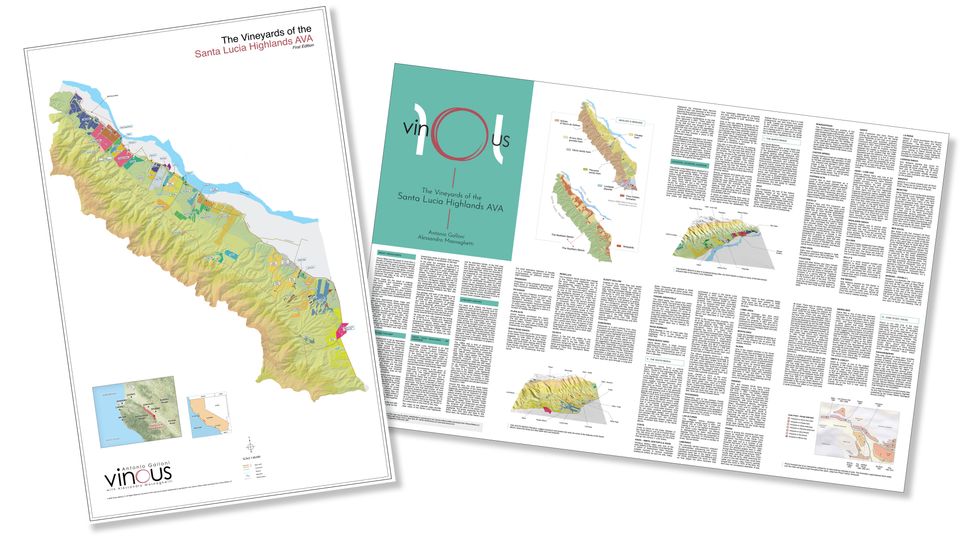 Vinous Map of Santa Lucia Highlands | Vinous - Explore All Things Wine