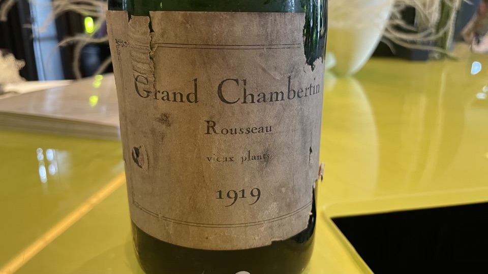 The Wine Was Chambertin: Rousseau 1919-2017 (Jun 2022) | Vinous ...