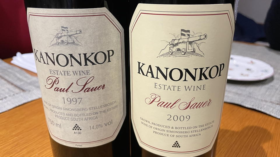 Cellar Favorite: 1997 & 2009 Kanonkop Paul Sauer (Sep 2022) | Vinous ...