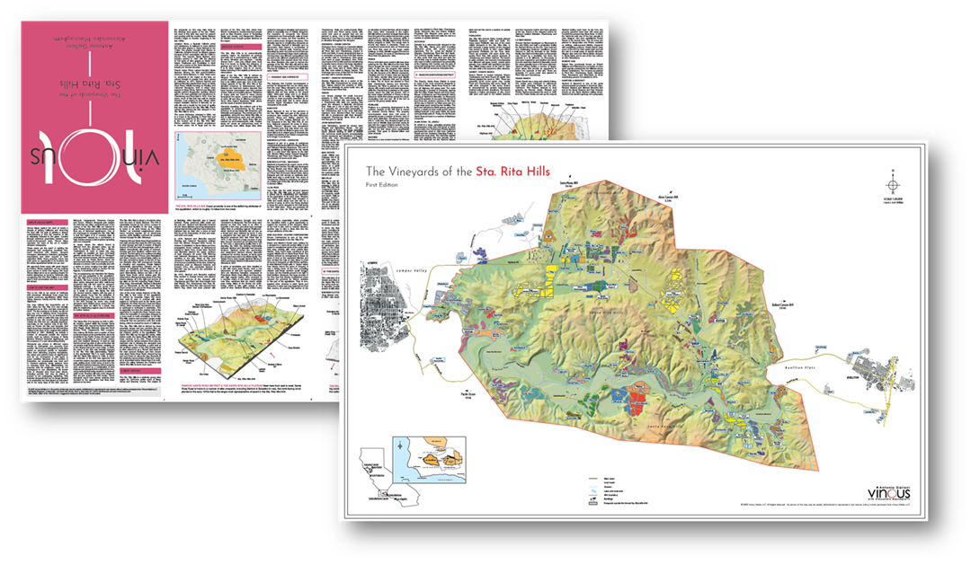 Vinous Map of Sta. Rita Hills | Vinous - Explore All Things Wine