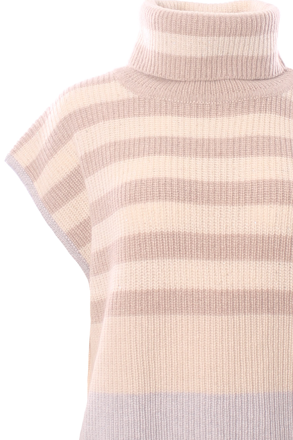 Collo alto smanicato in cashmere e lana - LA FILERIA - Virno