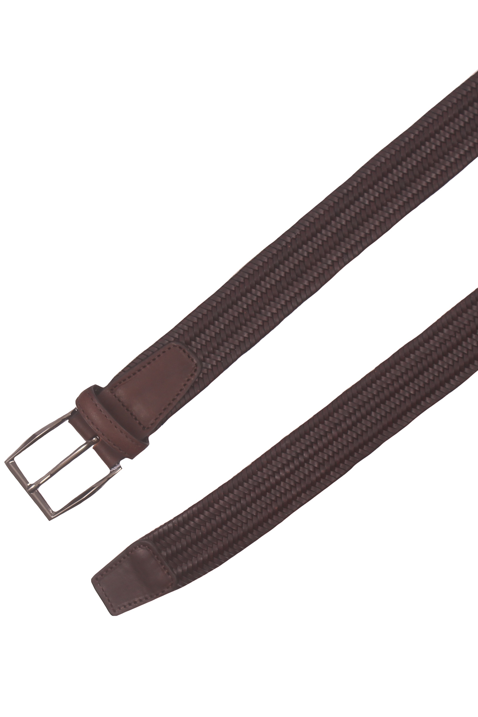 elasticated woven leather belt - SADDLER'S - Virno