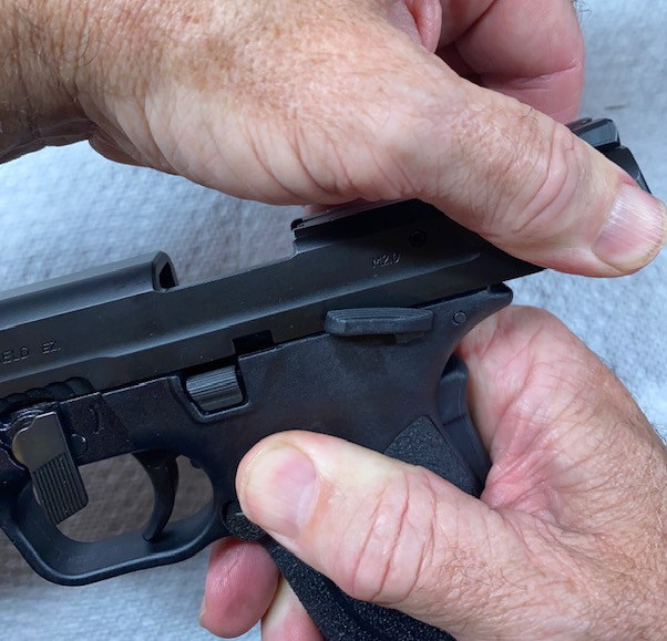 Smith & Wesson M&P 9mm Shield EZ Disassembly and Cleaning