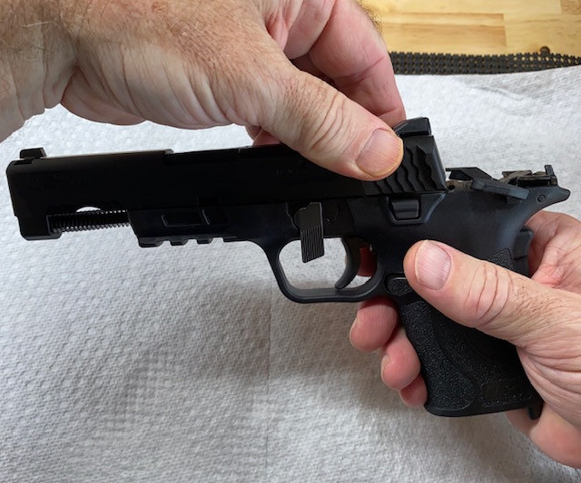 Smith & Wesson M&P 9mm Shield EZ Disassembly and Cleaning
