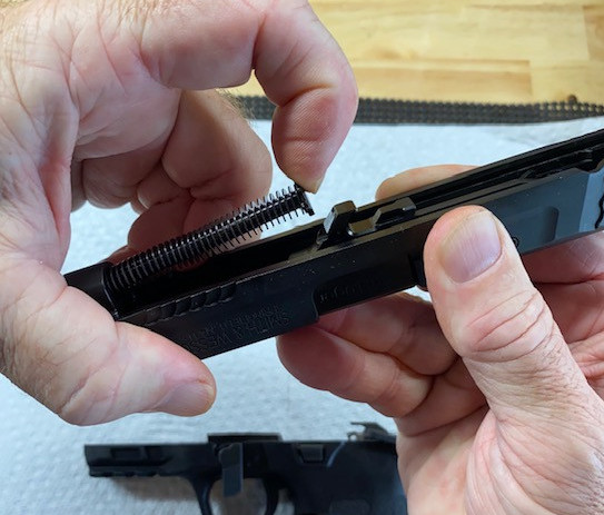 Smith & Wesson M&P 9mm Shield EZ Disassembly and Cleaning