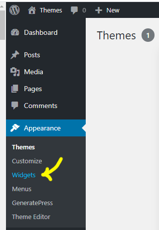 Configuring The Free Version Of The GeneratePress Wordpress Theme