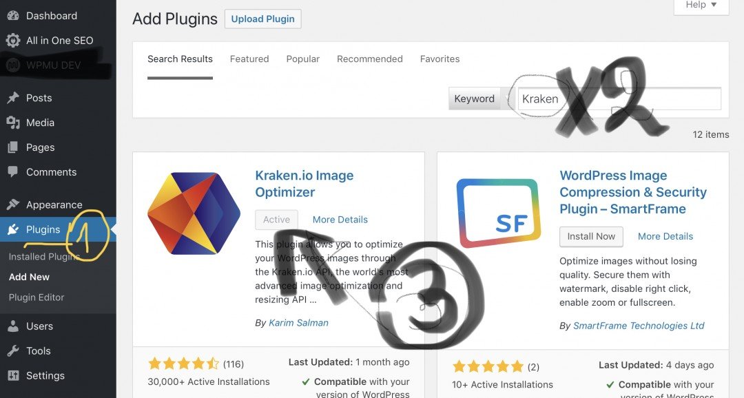 How to Install and use the kraken plugin