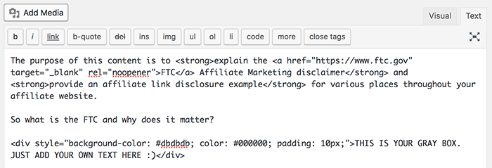 How To Create A Content Box in Html