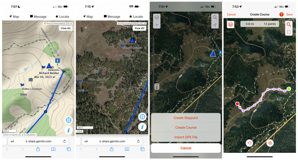 Worldwide Maps on the Garmin inReach Mini 2