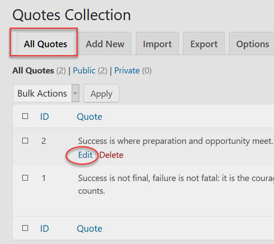 How to display random quotes in your Wordpress sidebar