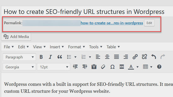How to create SEO-friendly URL structures in Wordpress