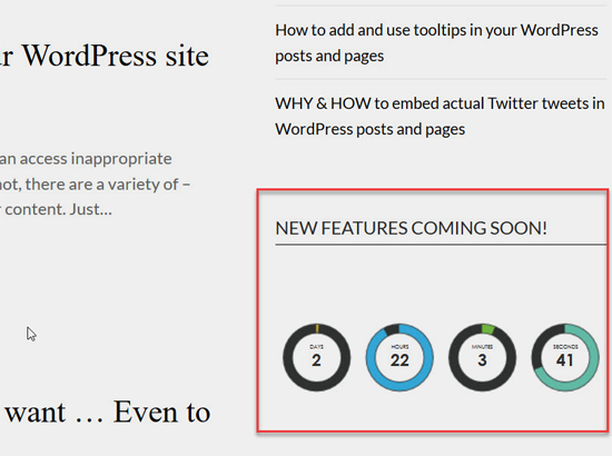 WHY & HOW to add a milestone countdown timer feature to your Wordpress site