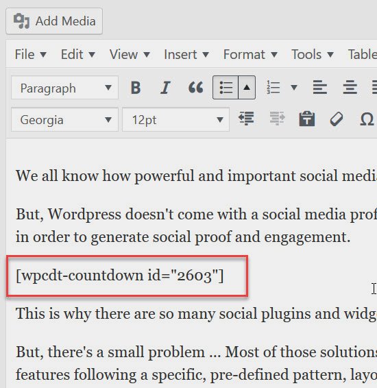 WHY & HOW to add a milestone countdown timer feature to your Wordpress site
