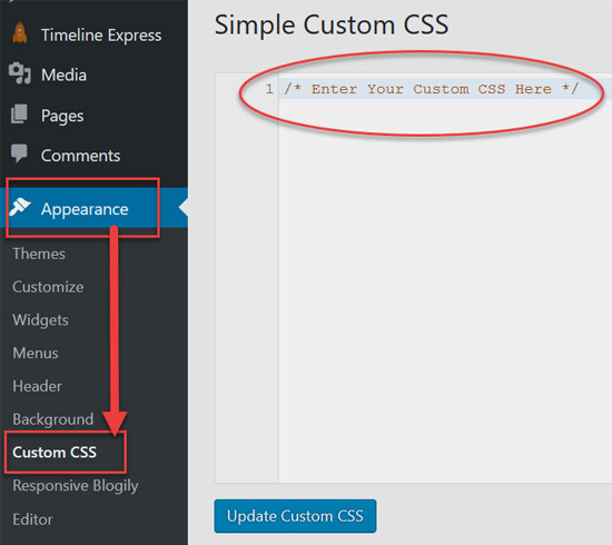 How to customize your site with custom CSS rules. The right way