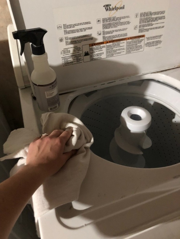 How to Clean a Top Loader Washing Machine | Rocking the Cloth