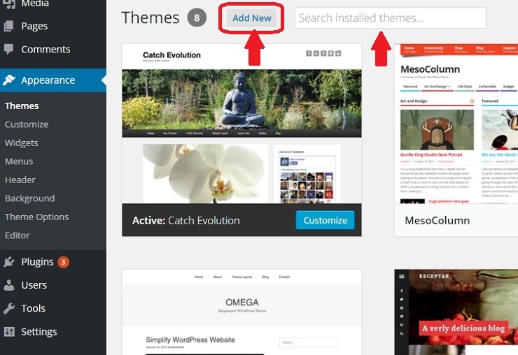 How to Change, Manage and Delete Themes in WordPress